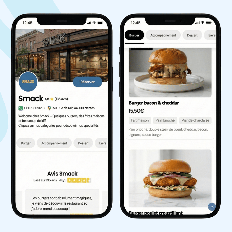 10 exemples de menus et cartes pour restaurant – Miracards